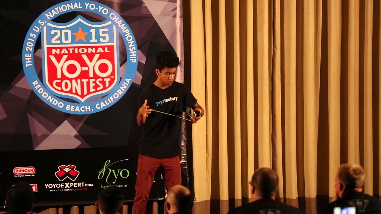 Jake Rimmer - 1A Prelim - 15th Place - 2015 US National Yo-Yo Contest ...