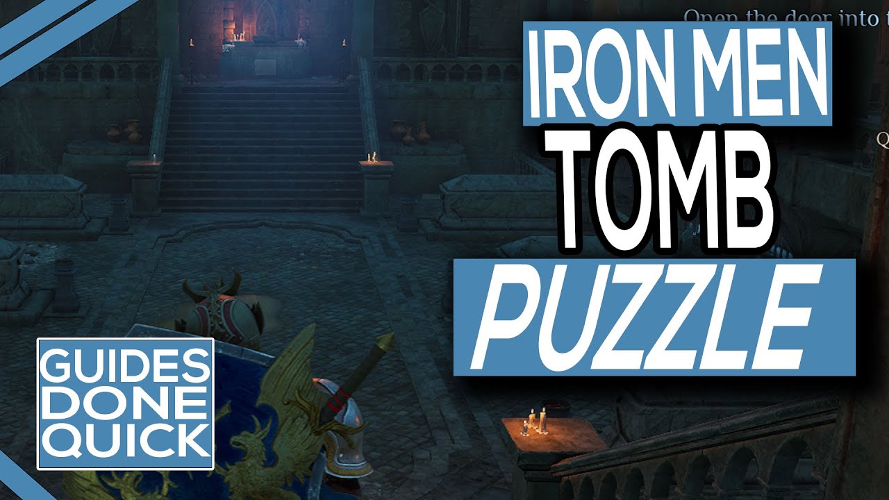 How To Solve The Iron Men Tomb Riddle In King's Bounty 2 - YouTube