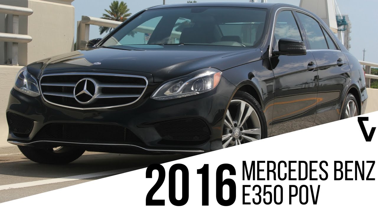 2016 Mercedes Benz E350 POV Test Drive | Luxury Car Rental Miami, NYC ...