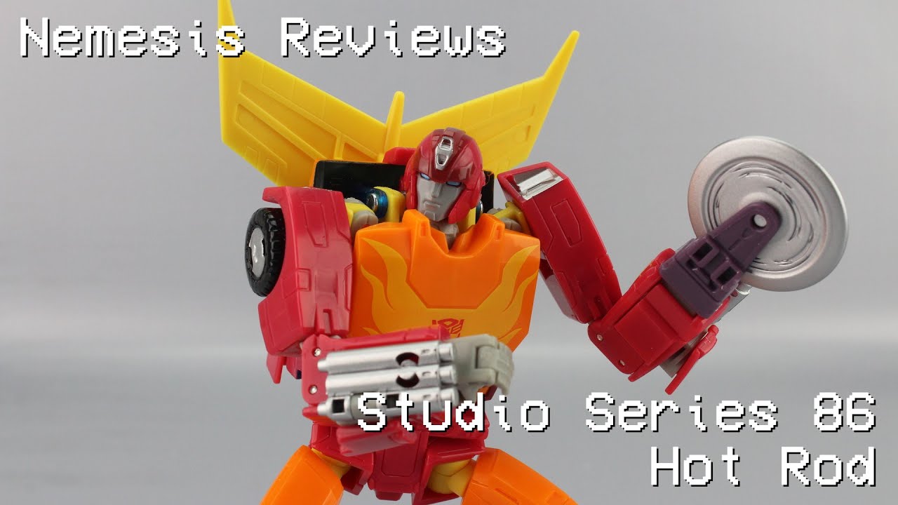 Nemesis Reviews Transformers Studio Series 86 Hot Rod - YouTube