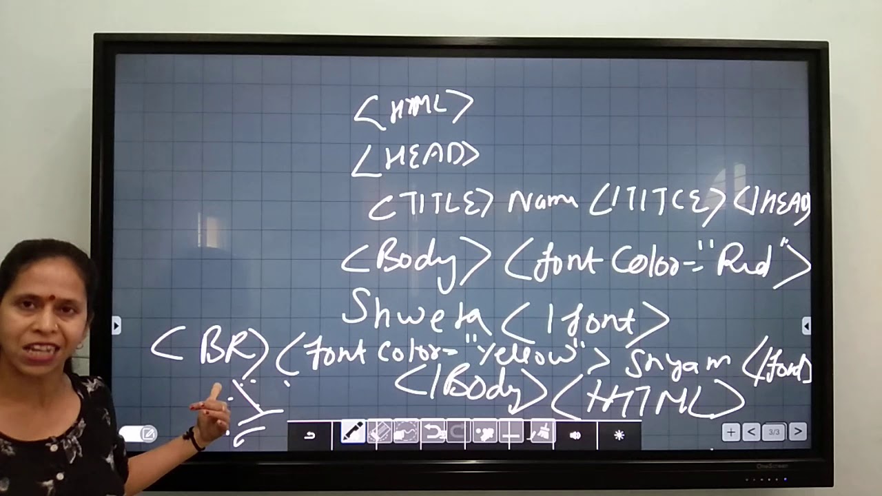 class VII , Computer ,Topic HTML,Lecture#3 - YouTube