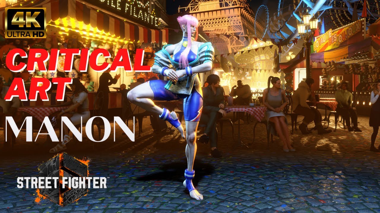 STREET FIGHTER 6 MANON - CAPCOM EXPLAIN THIS CRITICAL ART? - YouTube