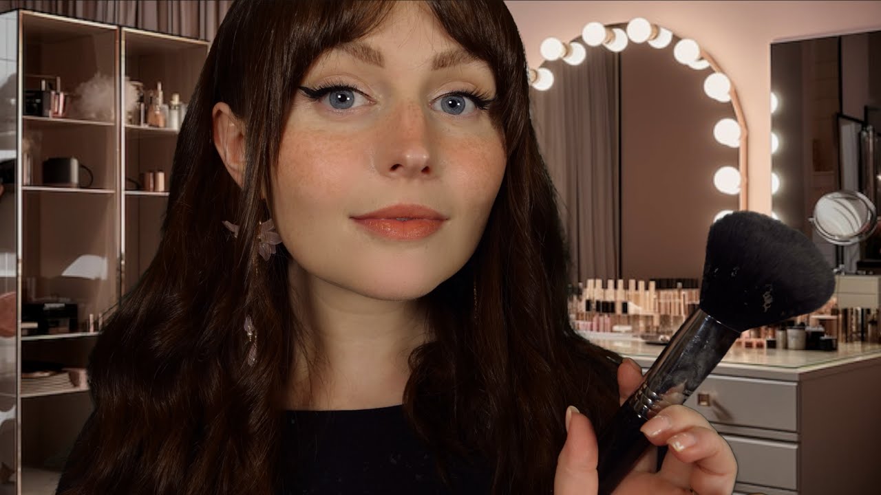 ASMR Personal Attention - Makeup Artist Roleplay - YouTube