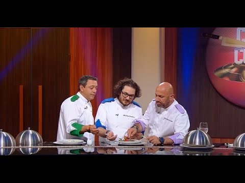 Chefi la cuțite, degustarea preparatelor. Chefii, surprinși plăcut de gusturile din farfurii!