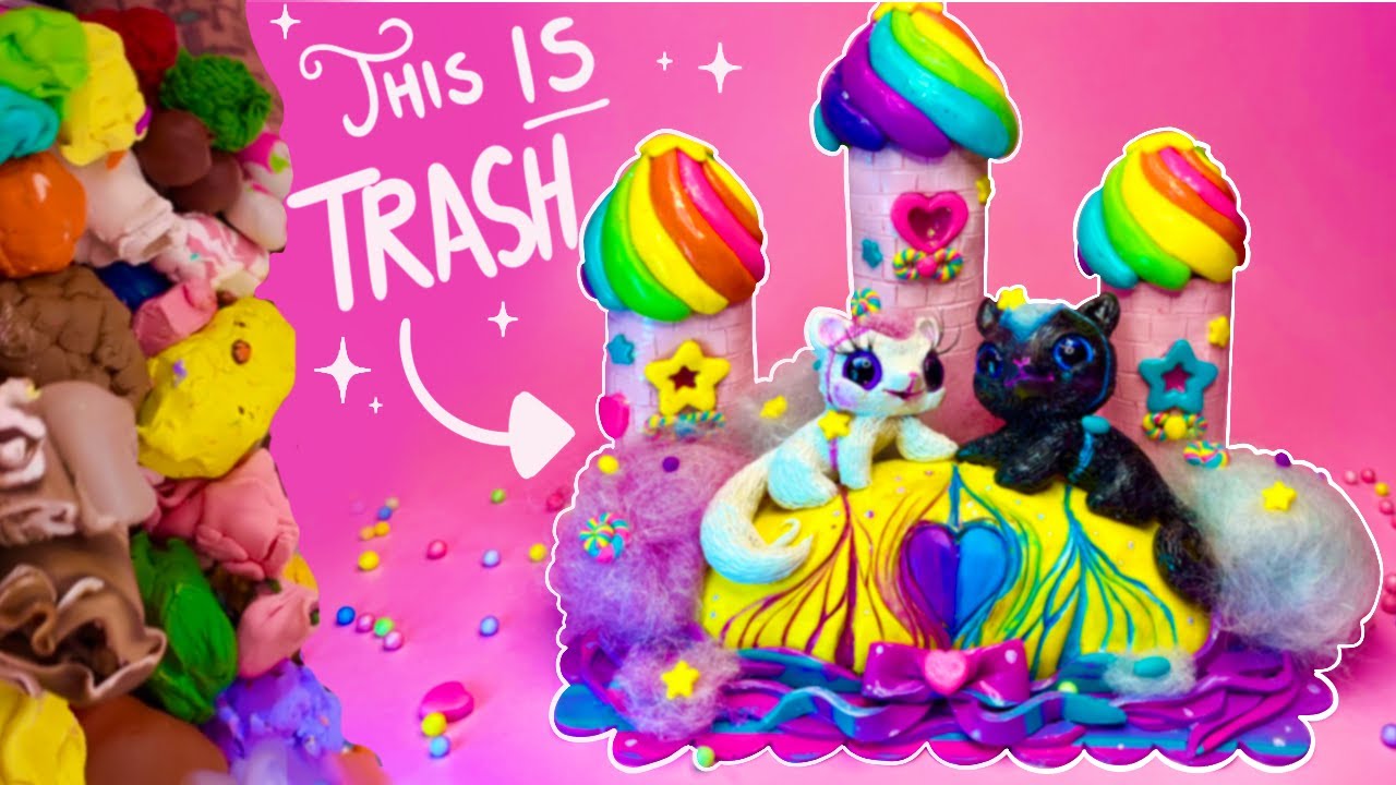 I Made A Castle Out Of Trash..... - YouTube