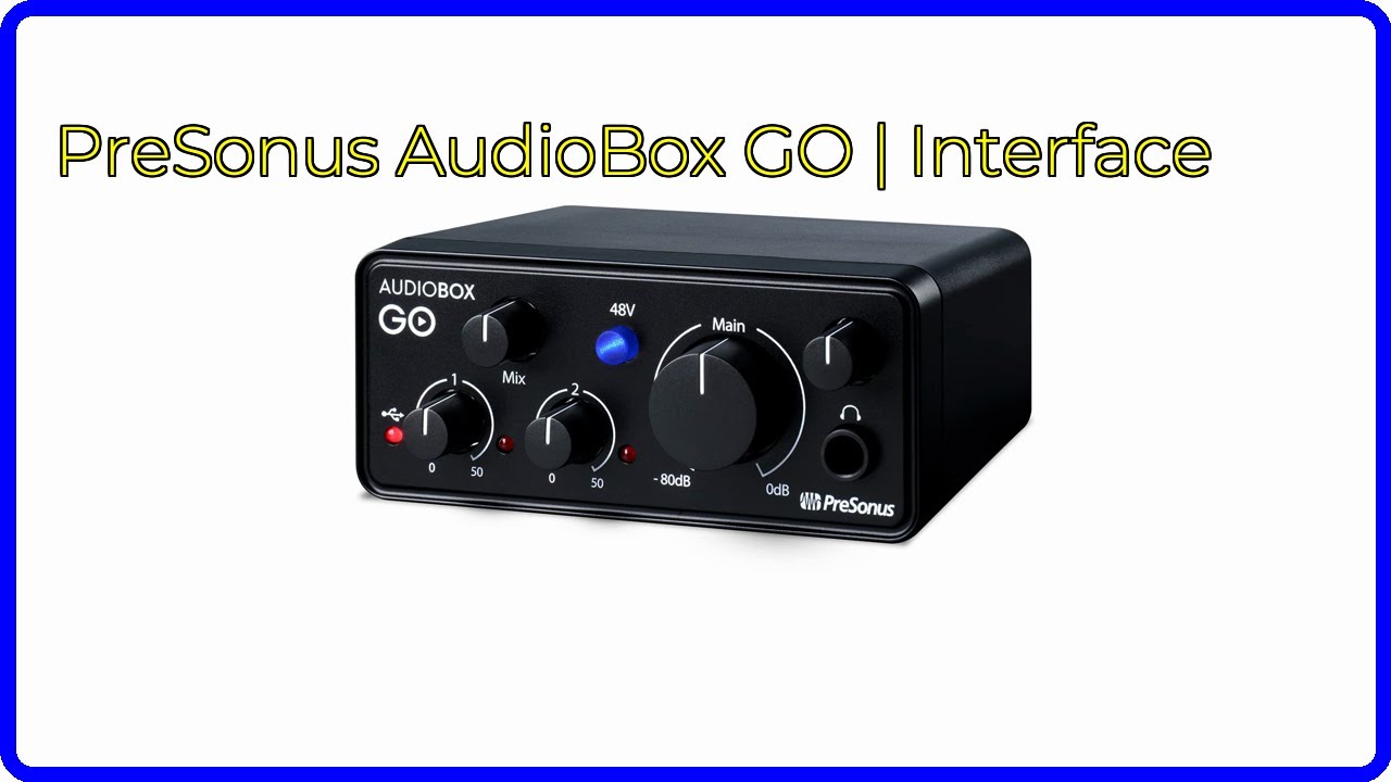 REVIEW (2026): PreSonus AudioBox GO | Interface. First Look. - YouTube