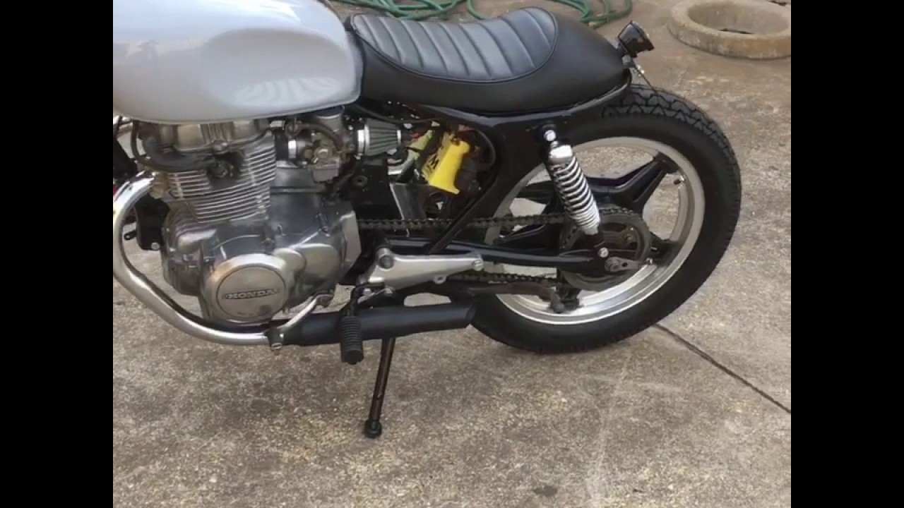 Cb400t cafe racer 1978 - YouTube