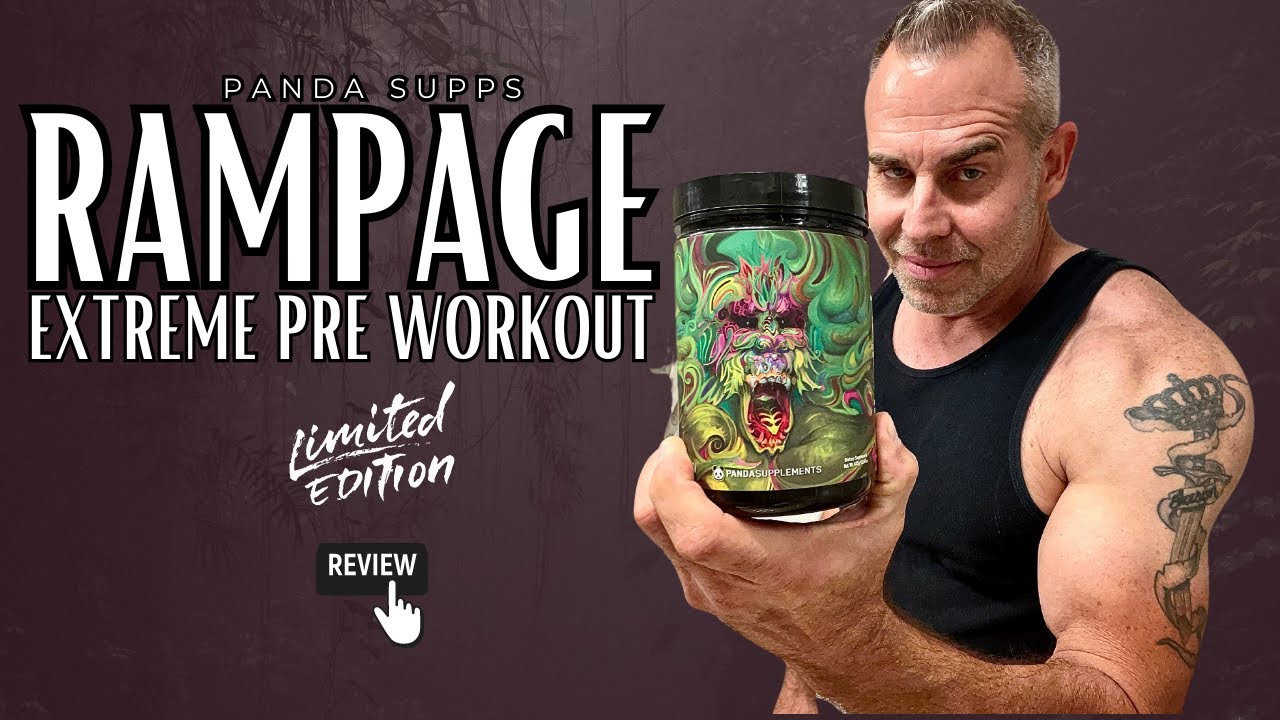 DROPPIN' THAT MIND MUSCLE CONNECTION 🐼 Panda RAMPAGE Pre Workout ...