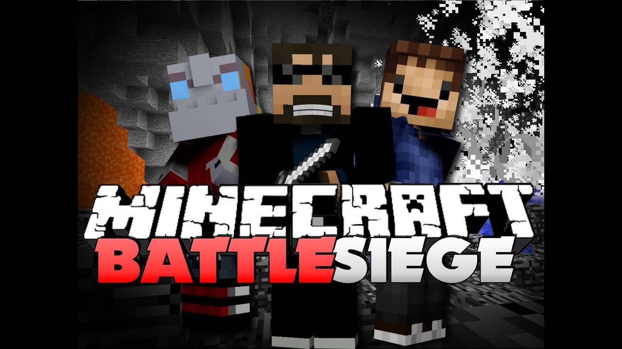 Minecraft EPIC Battle Siege - BEST BASE EVER (w/ Nooch, Woofless, and ...