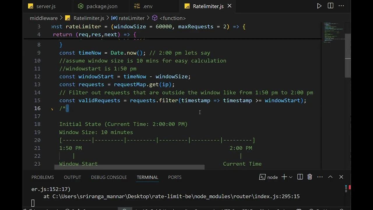 🔥 Rate Limiting in Express.js | Stop DDOS Attacks | React & Node.js Security Essential - YouTube
