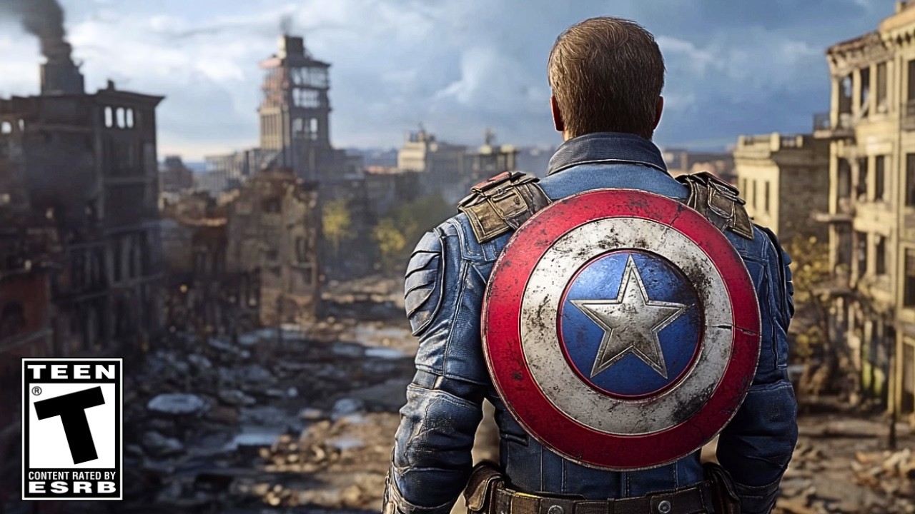 Okay...Let's Play The Captain America Game - YouTube