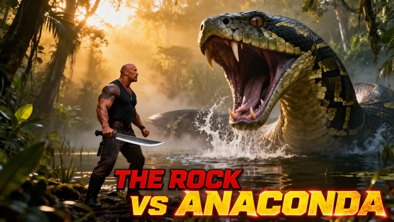 The Rock vs. Anaconda: Jungle Showdown 🐍🔥 | Epic Action Battle in the ...