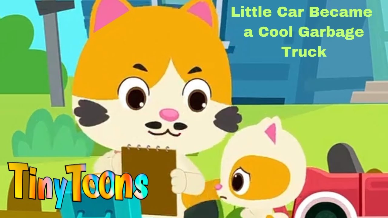 Little Car Became a Cool Garbage Truck | Kids Cartoon Song | Kids ...