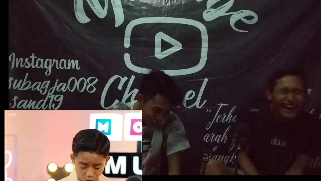 Reaction BETRAND Cover Matahariku |3F Channel - YouTube