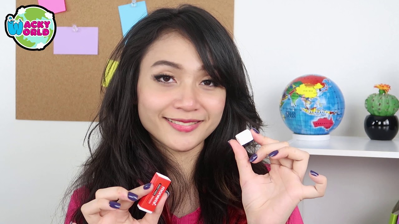 How to Sneak Candy into Class! Back to School Pranks and edible school ...