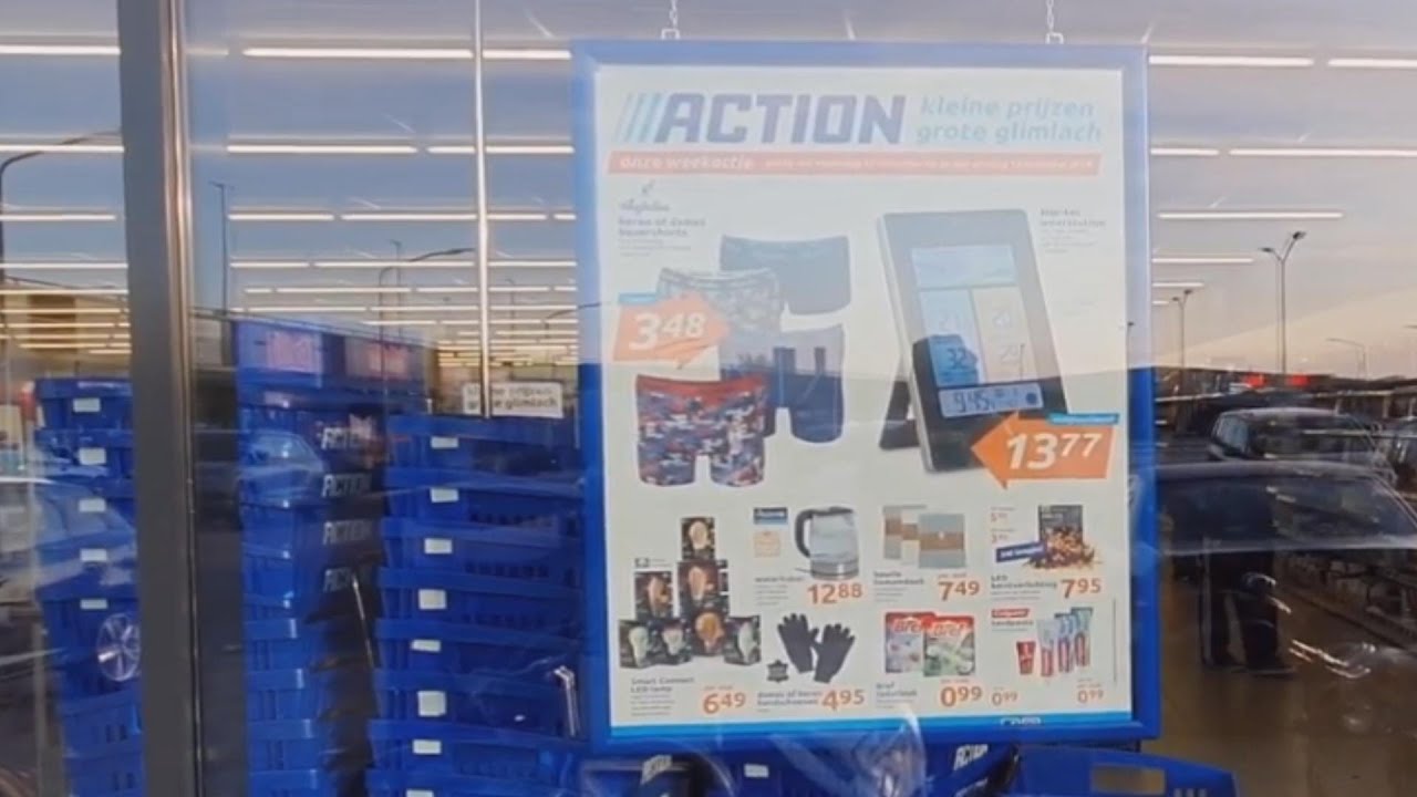 Visit Action store Terneuzen Netherlands - YouTube