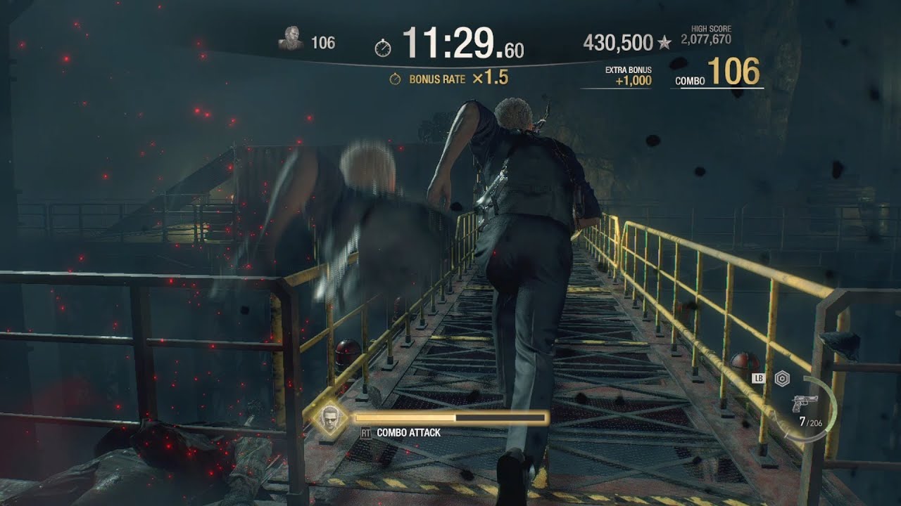 「Resident Evil 4 Remake」The Mercenaries - The Dock w Wesker {2,165,630 ...