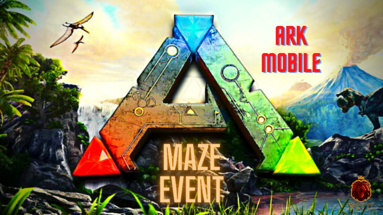 ARK SURVIVAL EVOLVED MOBILE || MAZE EVENT #jurassicworld # ...