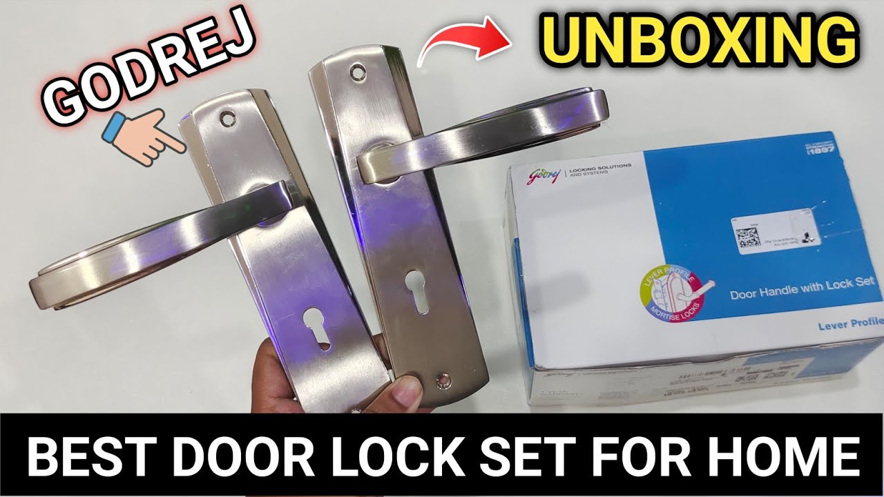 Godrej Mortise Door Lock Set | Unboxing | Godrej का सबसे सस्ता Door ...