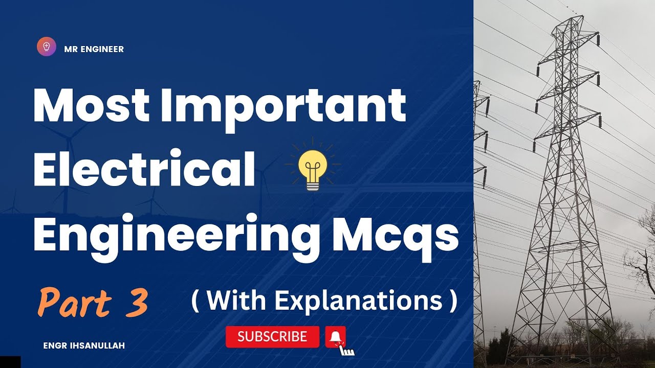 Electrical Electronics Telecommunication Mcqs Part 3 || Mr Engineer - YouTube