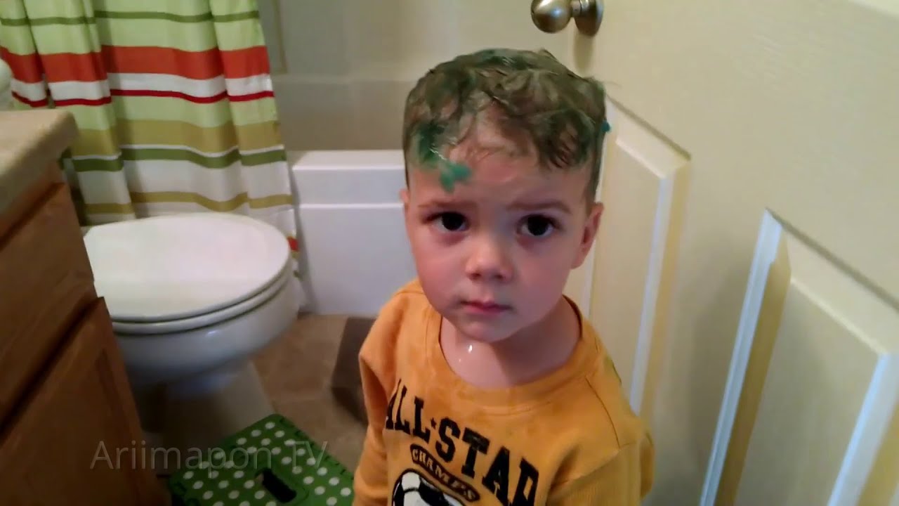 Funny Kids Hair Fails Compilation | Arimapon TV - YouTube