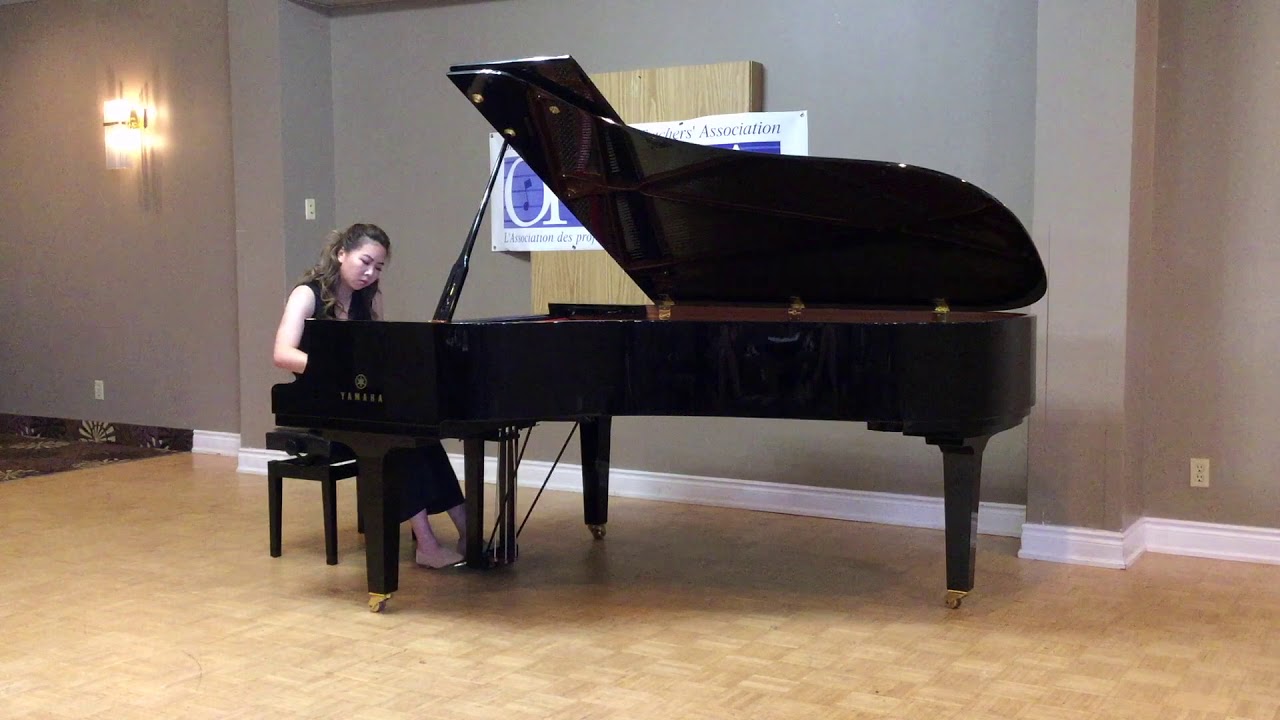 Angela Shi, 2019 Provincial Instrumental Competition, competitor - YouTube
