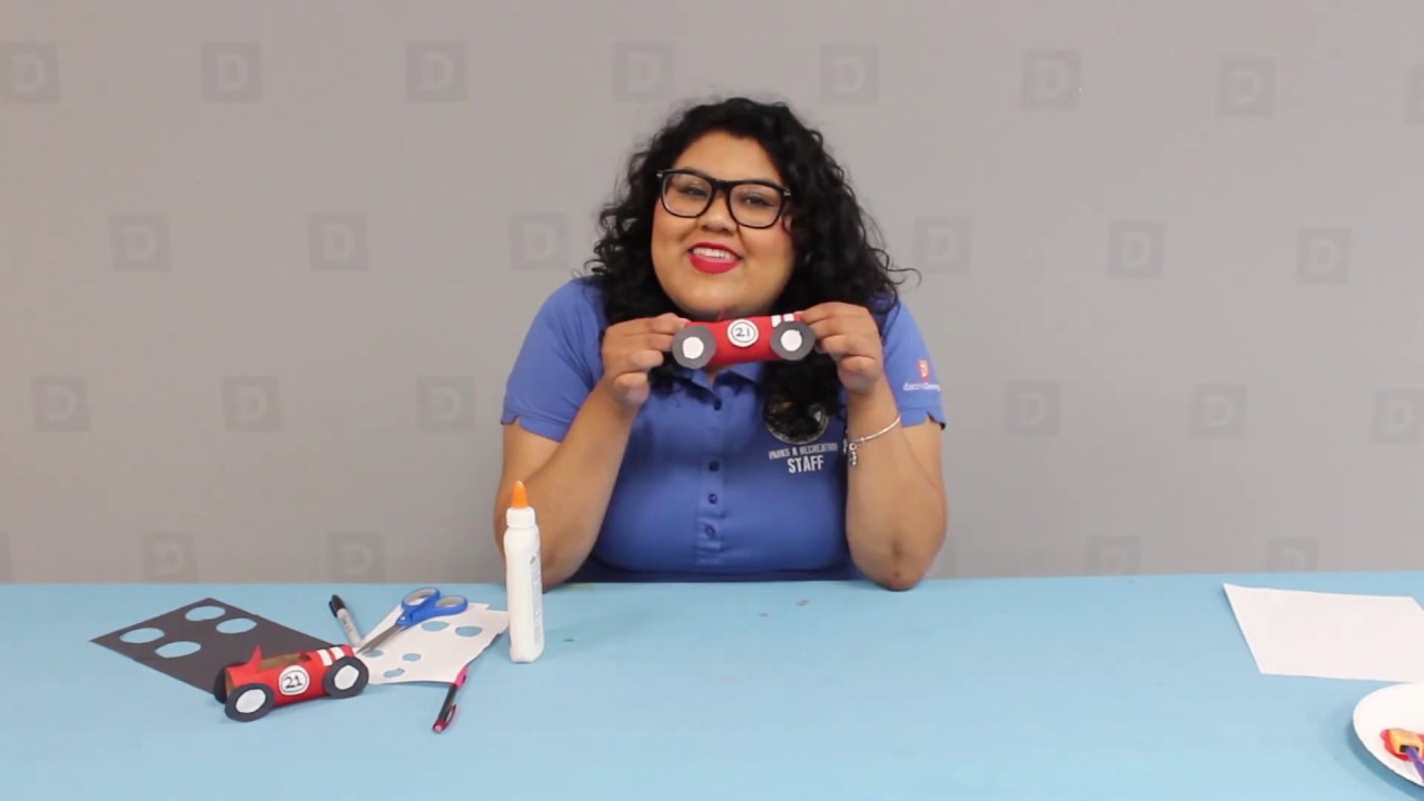 Downey at Home - TP Roll Racecar - 6/15/20 - YouTube