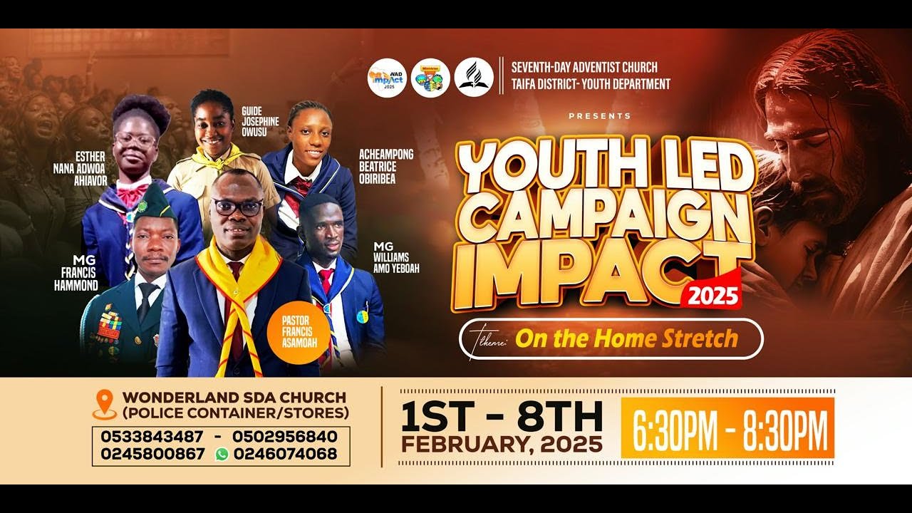 DAY FIVE (5) OF YOUTH LED CAMPAIGN IMPACT 2025 - YouTube