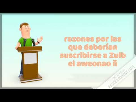 razones por las que deberían suscribirse a Zulb el aweonao