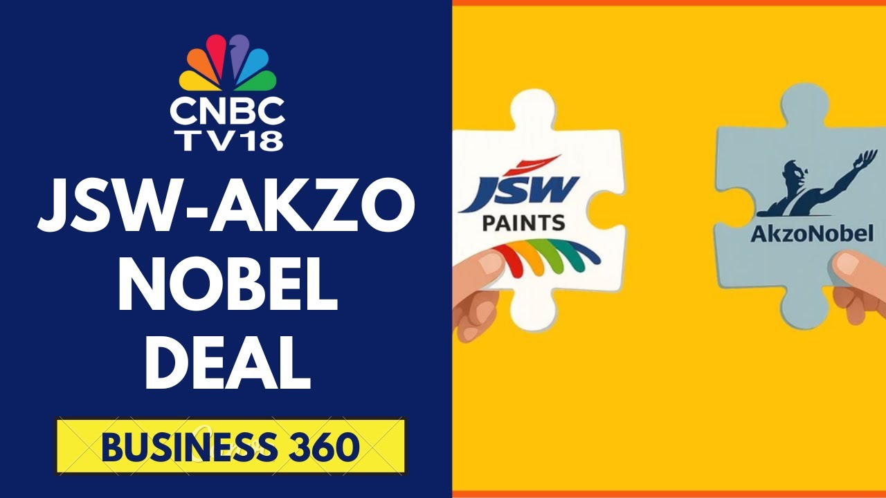 JSW Paints TO Acquire Akzo Nobel For ₹10,000 Cr: Sources | CNBC TV18 ...