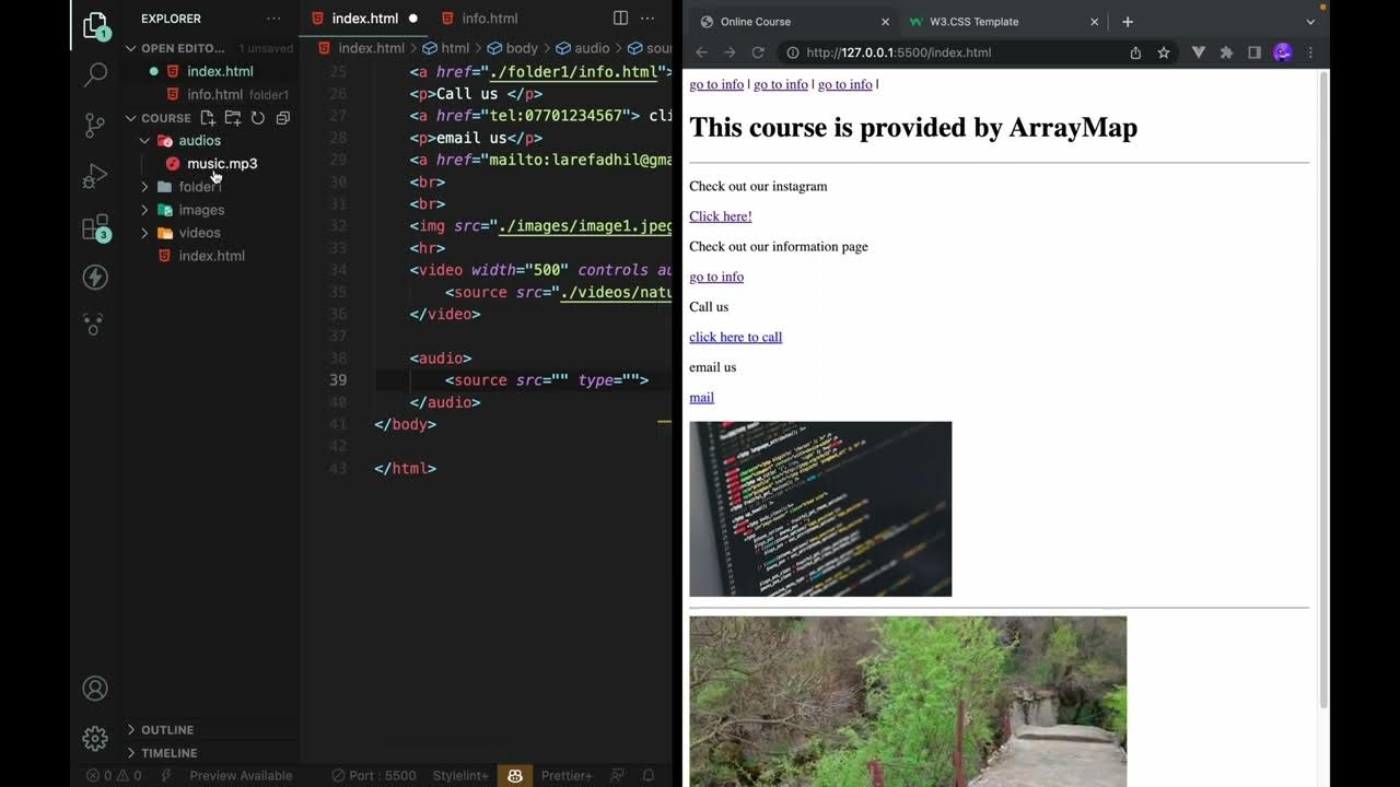 HTML, CSS and JS Course 8 [Kurdish] - YouTube