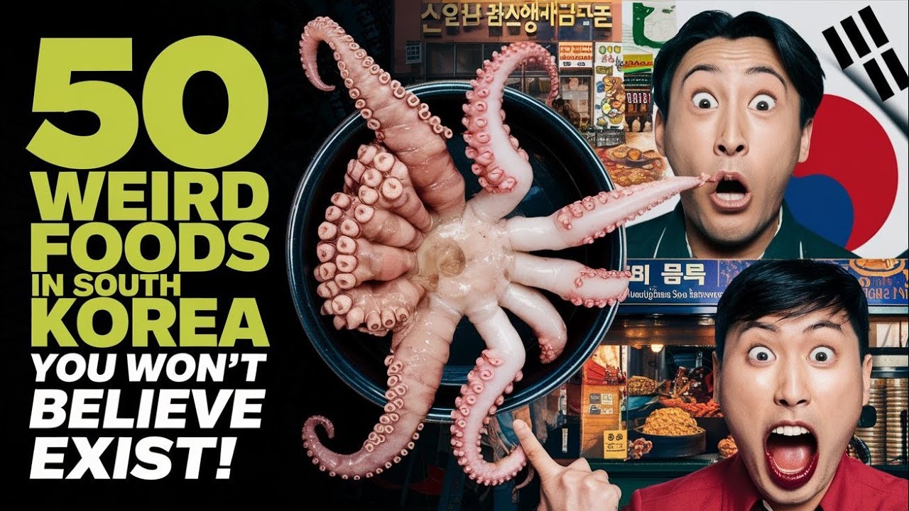 50 Weirdest Foods in South Korea You Won’t Believe Exist! - YouTube