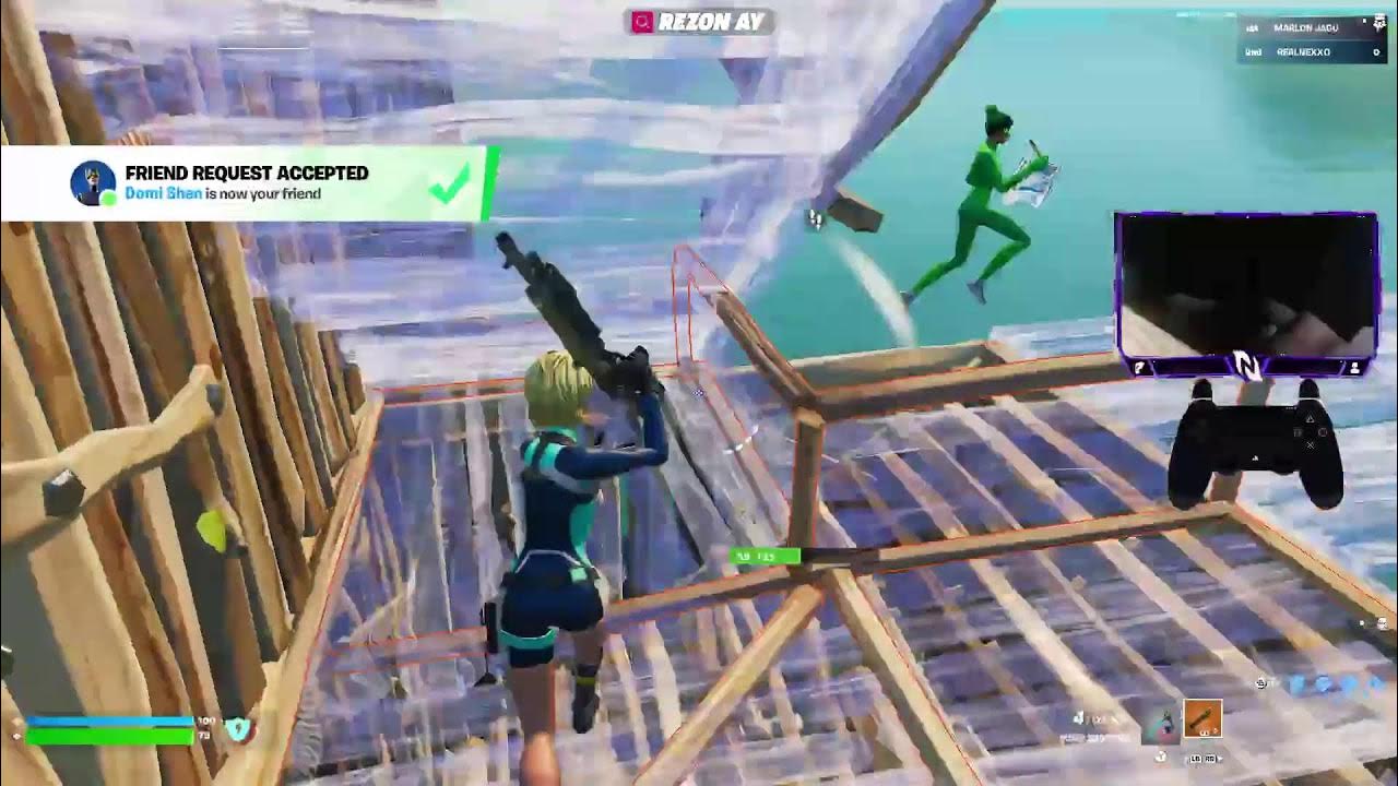 1v1ing random players for clips - YouTube