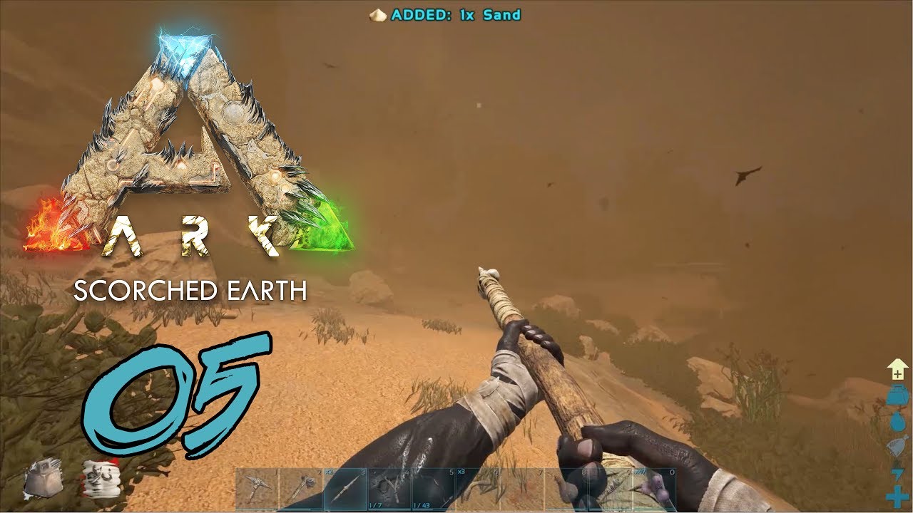 ARK: SCORCHED EARTH - Episode 05 - Sandstorm is coming - YouTube