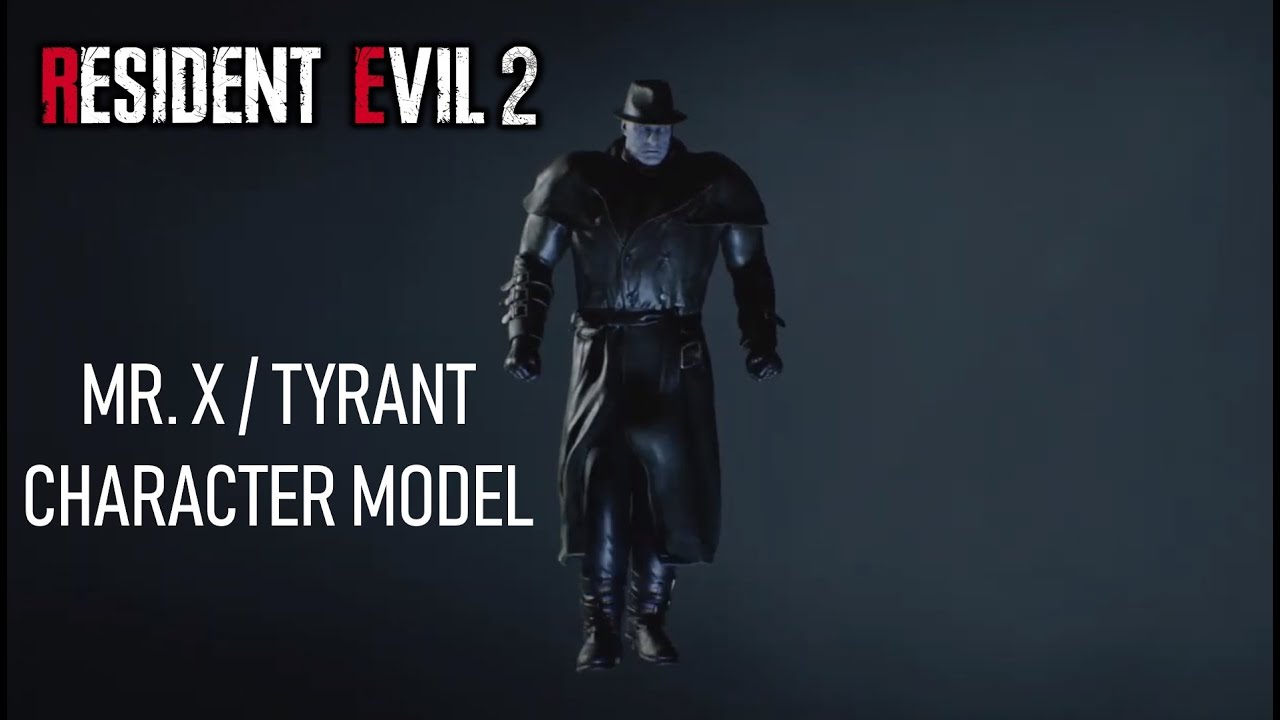 RESIDENT EVIL 2 [MR.X/TYRANT - ANIMATIONS & ROTATION] - YouTube