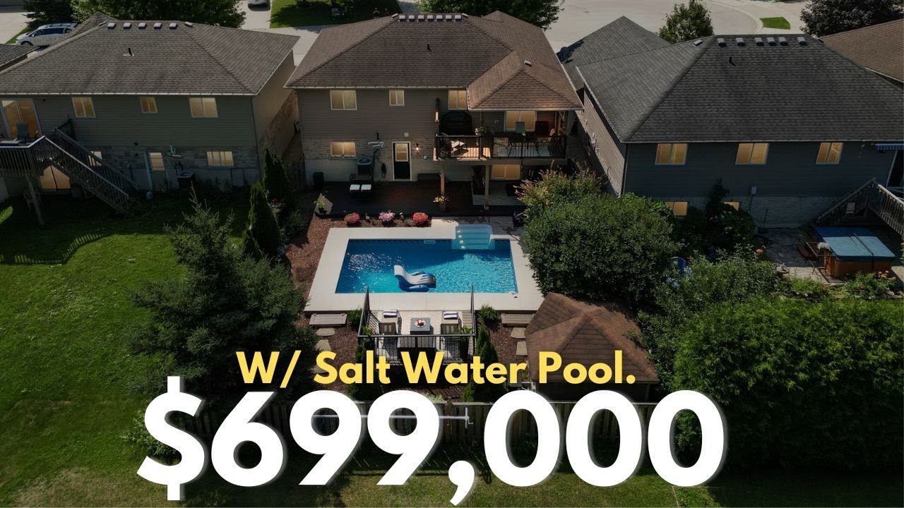 Sold! Tour a $699,000 Owen Sound Home with an UNREAL Back yard ft an in ...
