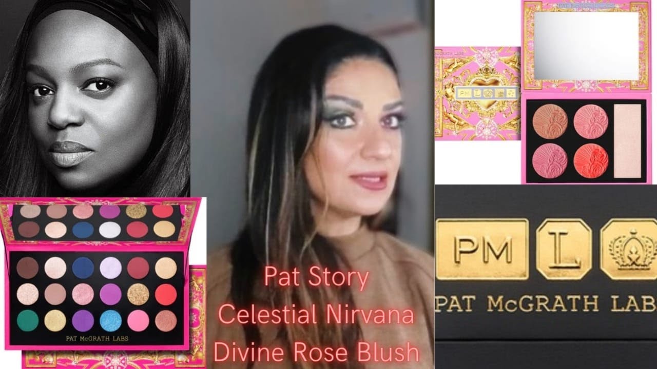 Pat McGrath Story Watch e First impression Mega Celestial Nirvana + Divine Rose - YouTube