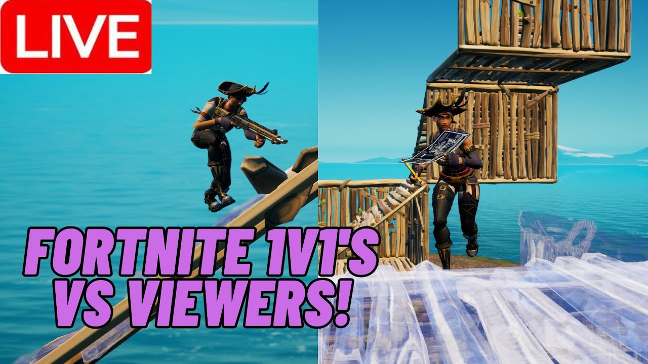 🔴 LIVE 1v1 Vs ME For a Gift! Live Fortnite With Viewers! Come Join Up ...