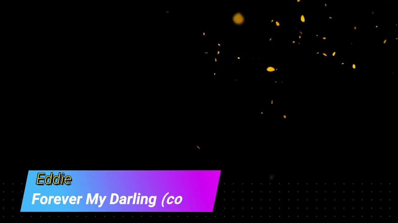 Forever my darling (cover) - YouTube