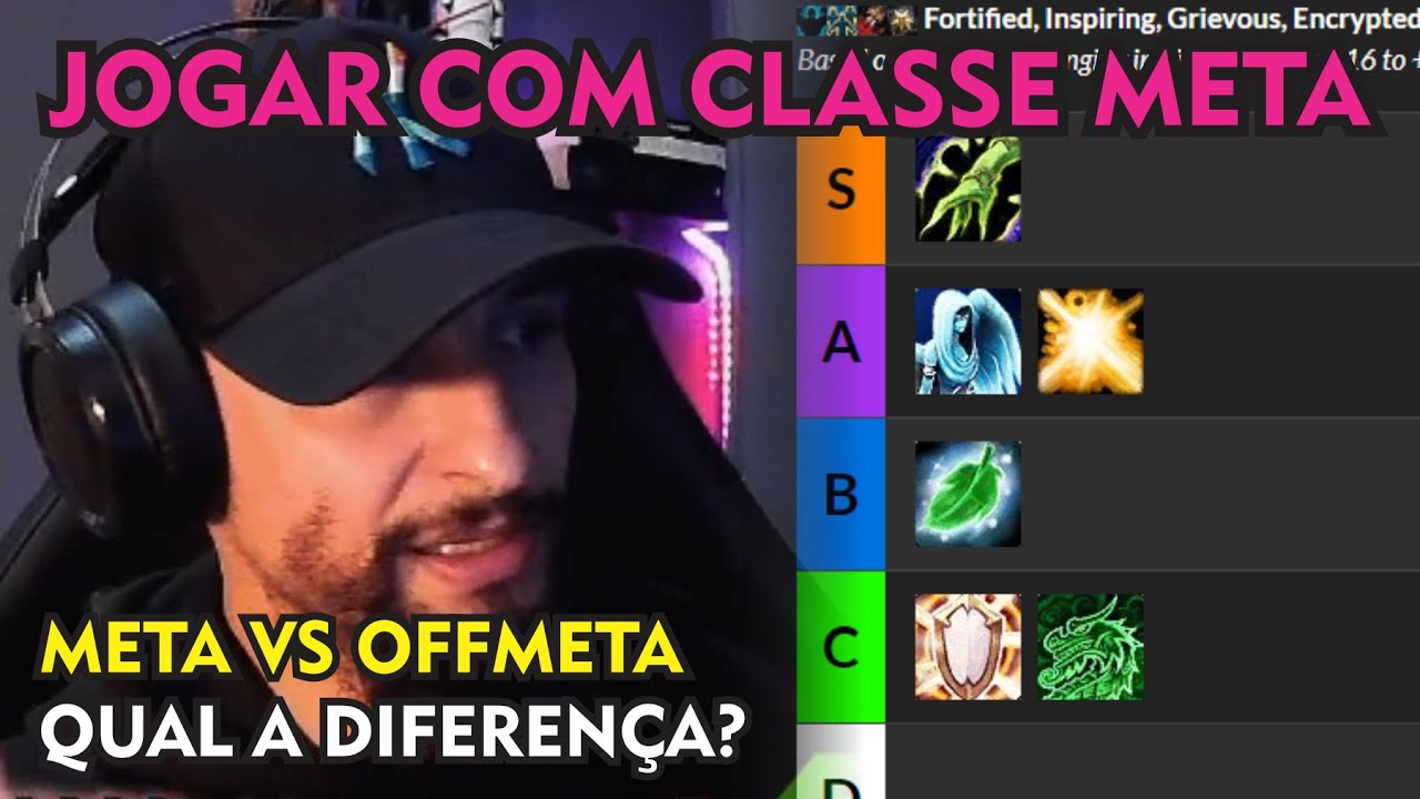 JOGAR COM CLASSE META - META VS OFFMETA - QUAL A DIFERENÇA? WORLD OF ...