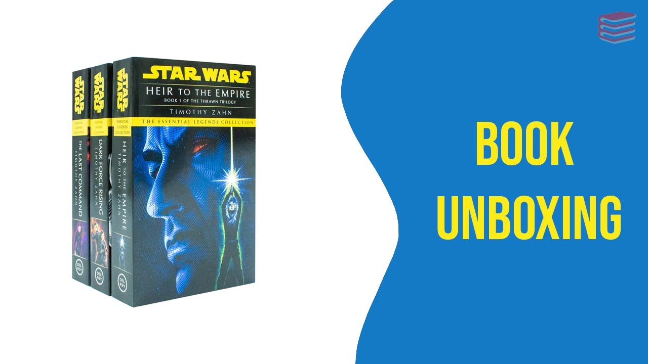 Star Wars Thrawn Trilogy By Timothy Zahn - Book Unboxing - YouTube