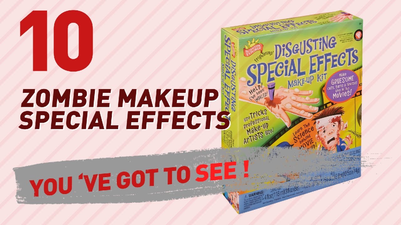 Zombie Makeup Special Effects // Popular Zombies Trends - YouTube