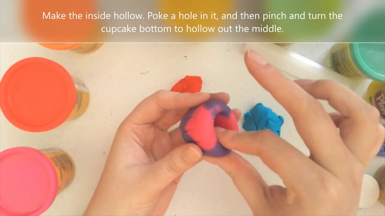 Play Doh Cupcake - YouTube