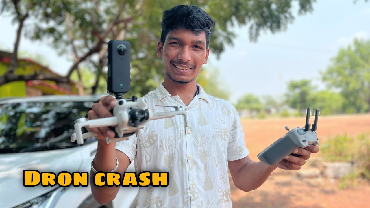 DJI mini 4 pro Dron crash 😥 - YouTube