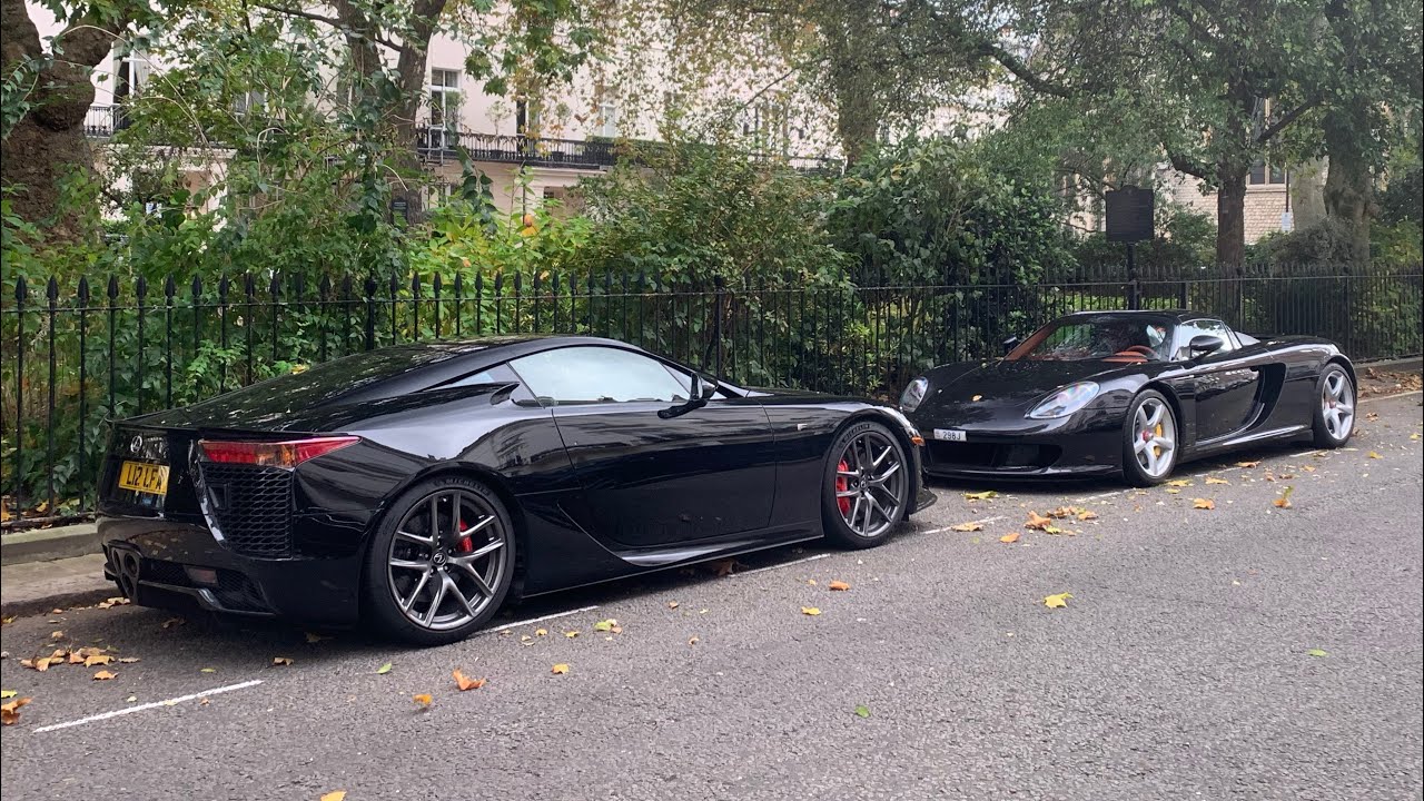 The Ultimate V10 Combo: Lexus LFA and Porsche Carrera GT - Supercars in ...