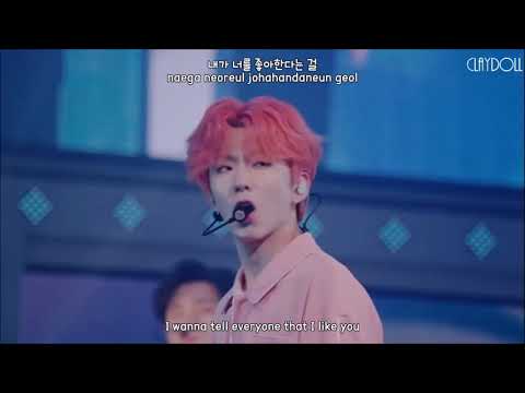 MONSTA X - Because of You [Han + Rom + Eng sub] Lyrics