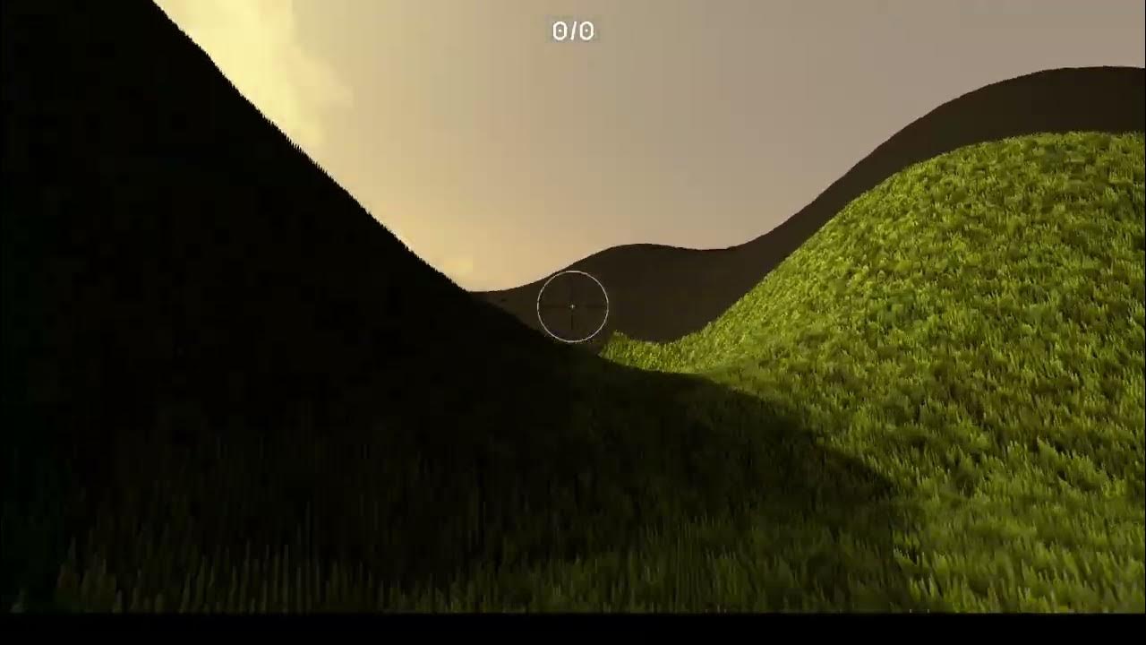 OpenGL shell texturing grass - YouTube