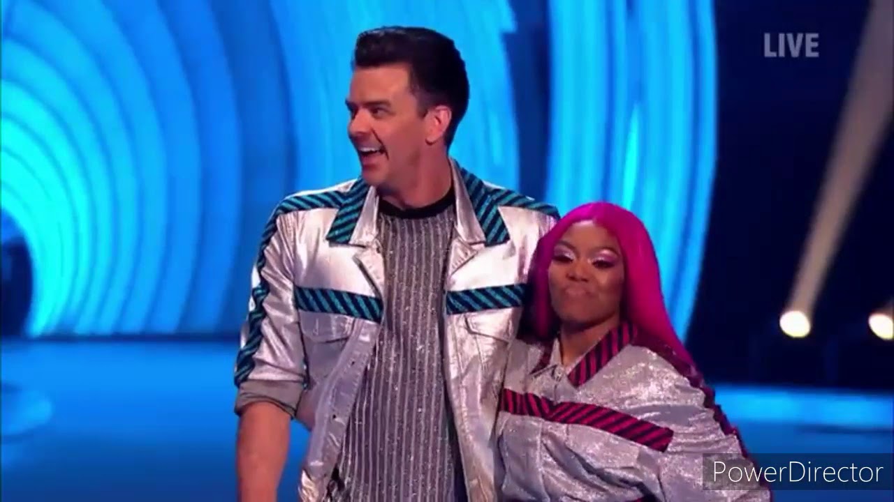Lady Leshurr and Brendyn Hatfield skating in Dancing on Ice (17/1/21 ...