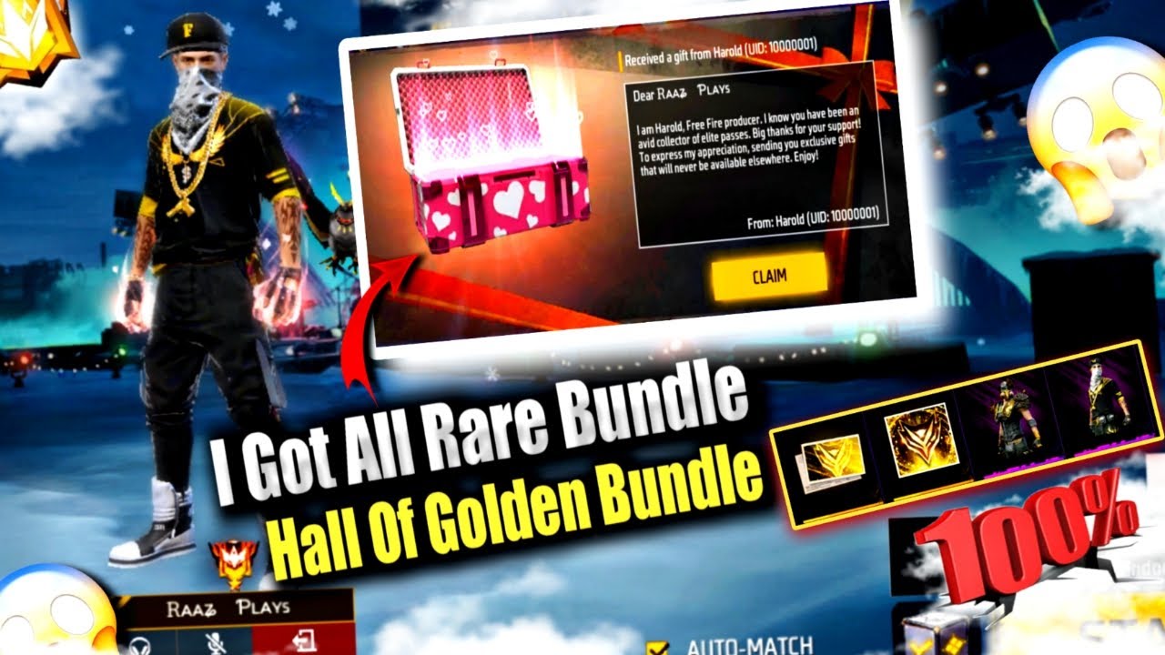 I Got Golden Hip Hop Bundle/ But It will be removed soon 🥺 - YouTube