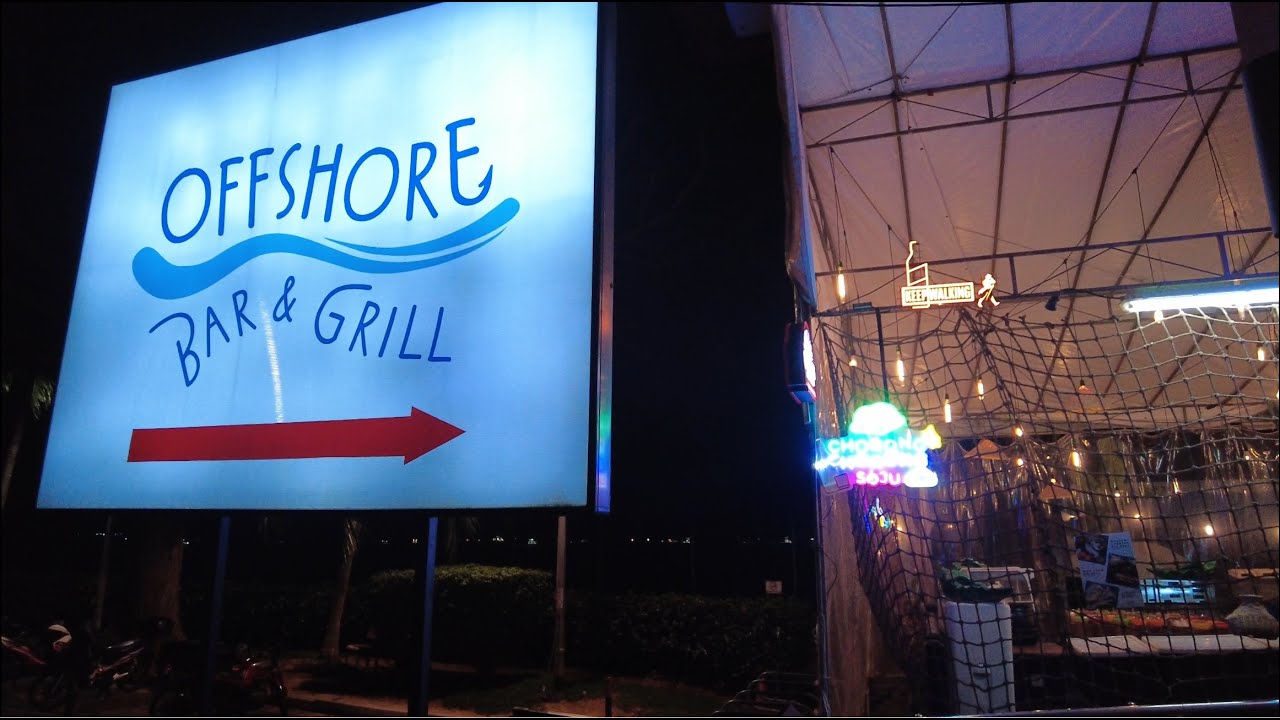 Offshore Bar & Grill BBQ Buffet Dinner - YouTube